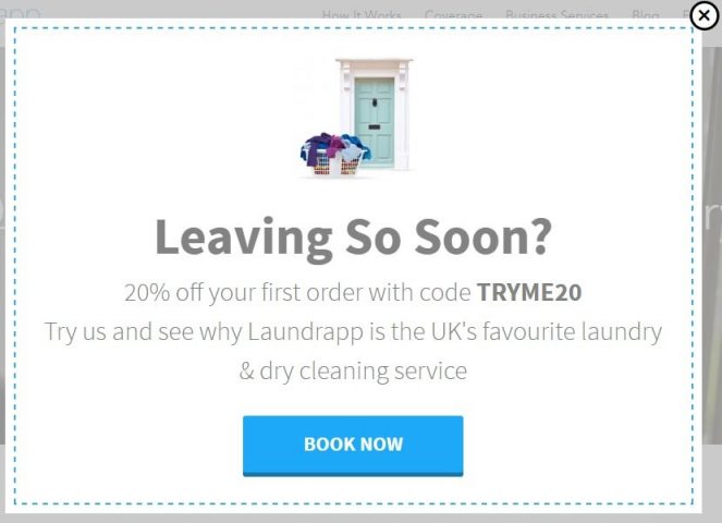 13 Simple and Surprisingly Effective Exit Intent Popup Examples ...