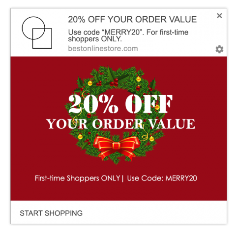 20 Out-of-the-Box Holiday Promotion Ideas Using Web Push [E-Commerce]
